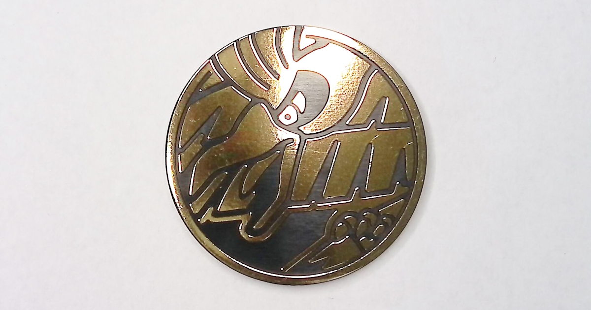 ホウオウ：ゴールドミラーホロ【Ho-Oh Gold Mirror Holofoil】 | ポケモンコインファン - Pokémon Coin Fan