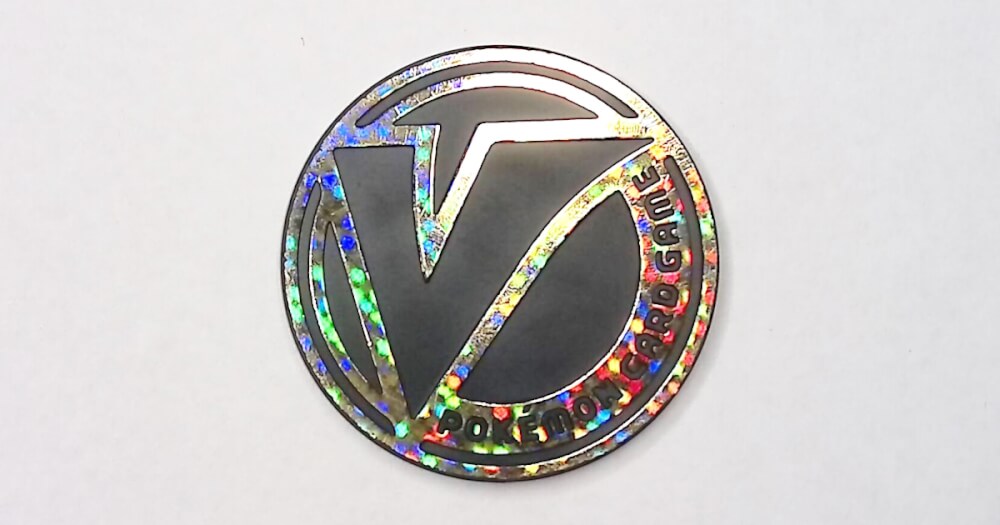 ポケモンVシンボル：ゴールドスペクルホロ【Pokémon V symbol Gold Speckle Holofoil】 | ポケモンコイン ...