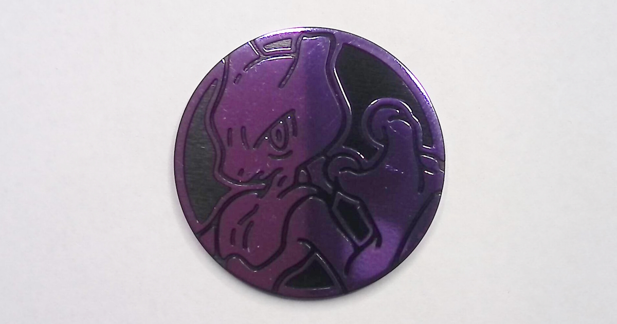 ミュウツー：パープルミラーホロ【Mewtwo Purple Mirror Holofoil】 | ポケモンコインファン - Pokémon ...