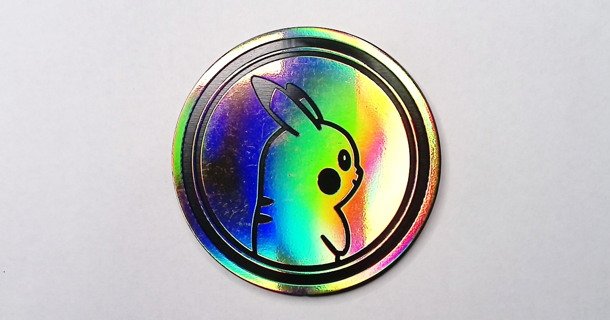 ポケコイン：ゴールドレインボーホロ【PokéCoin design Gold Rainbow Holofoil】 | ポケモンコインファン ...