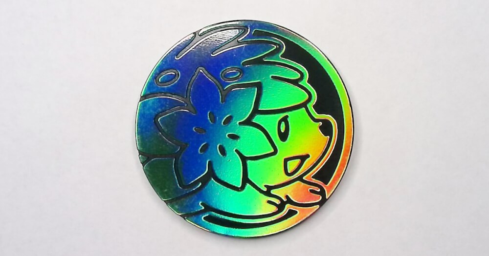 シェイミ：グリーンレインボーホロ【Shaymin Green Rainbow Holofoil】 | ポケモンコインファン - Pokémon ...