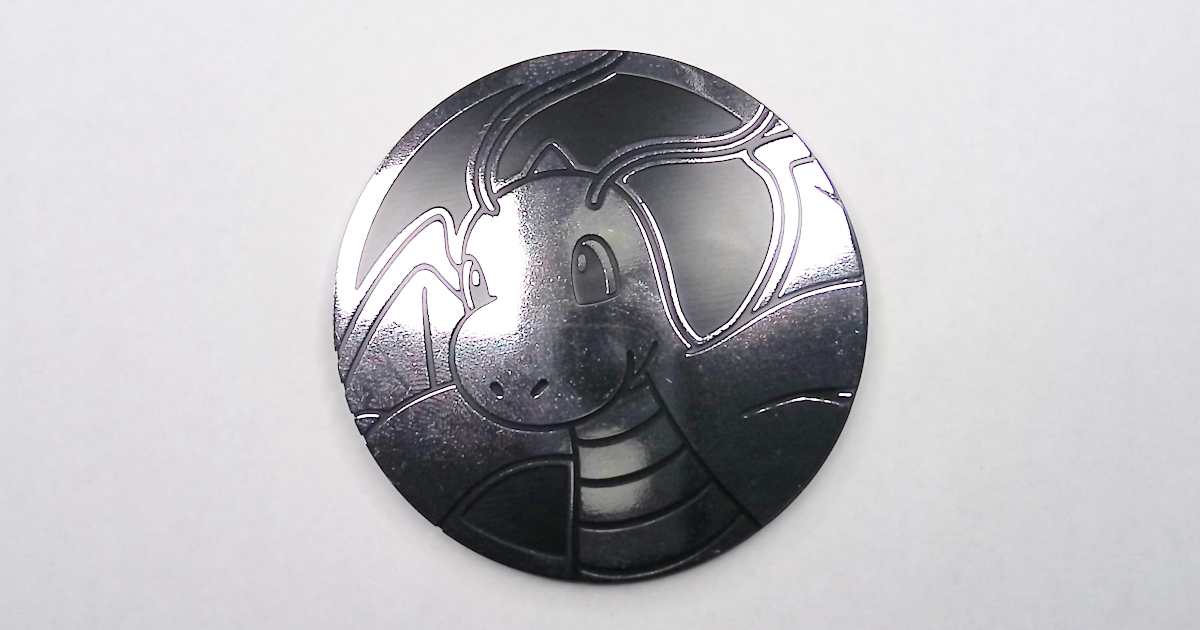 カイリュー：シルバーミラーホロ【Dragonite Silver Mirror Holofoil】 | ポケモンコインファン ...