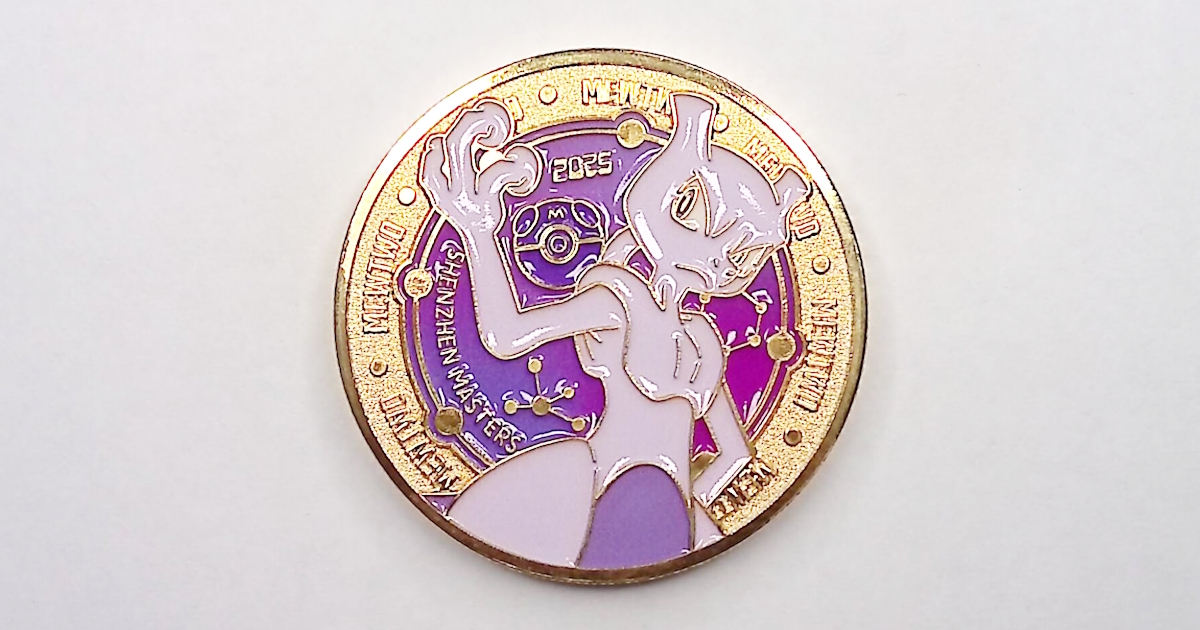 ミュウツー：メタル【Mewtwo Metal】 | ポケモンコインファン - Pokémon Coin Fan